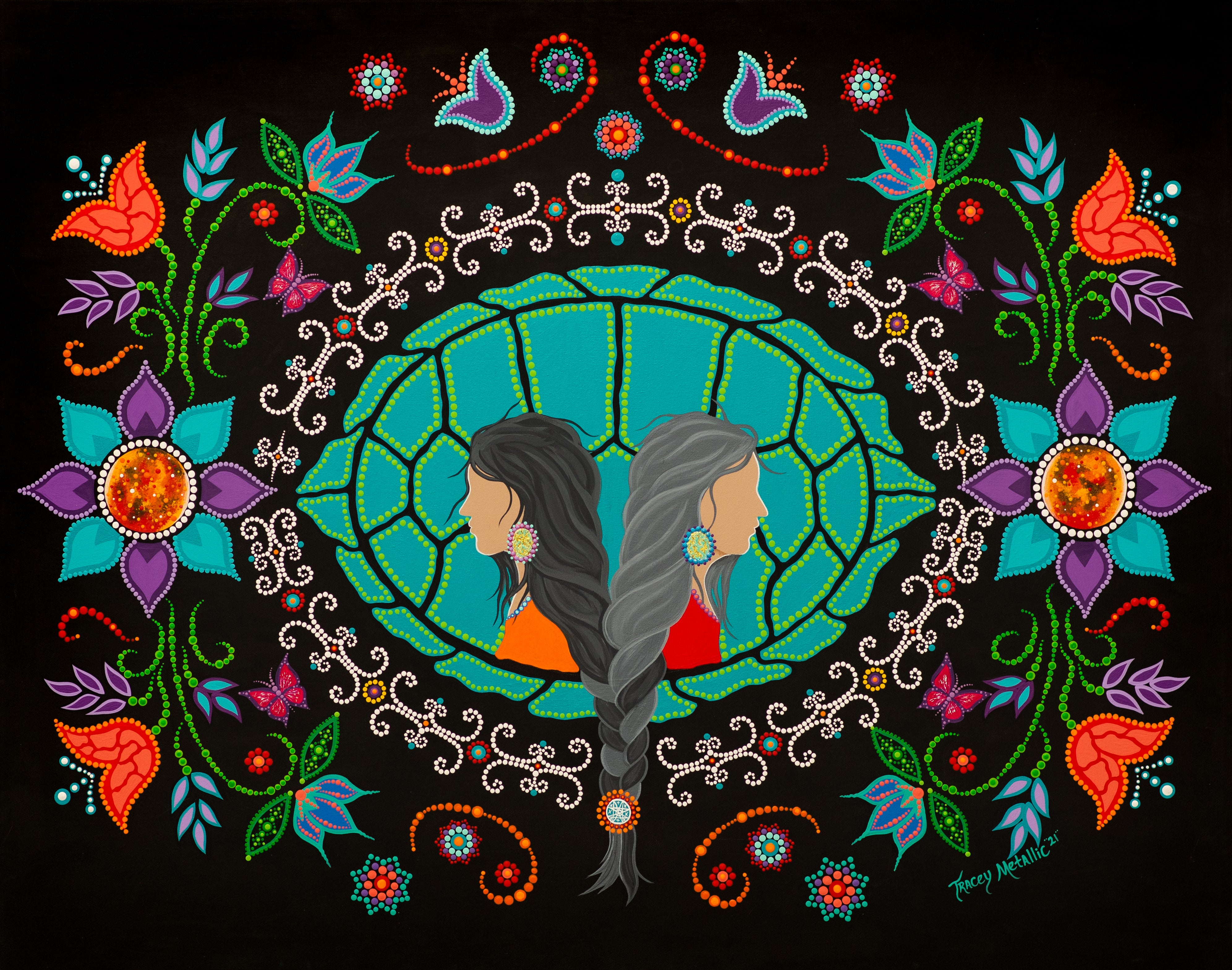 Harmony Print – Tracey Metallic Designs