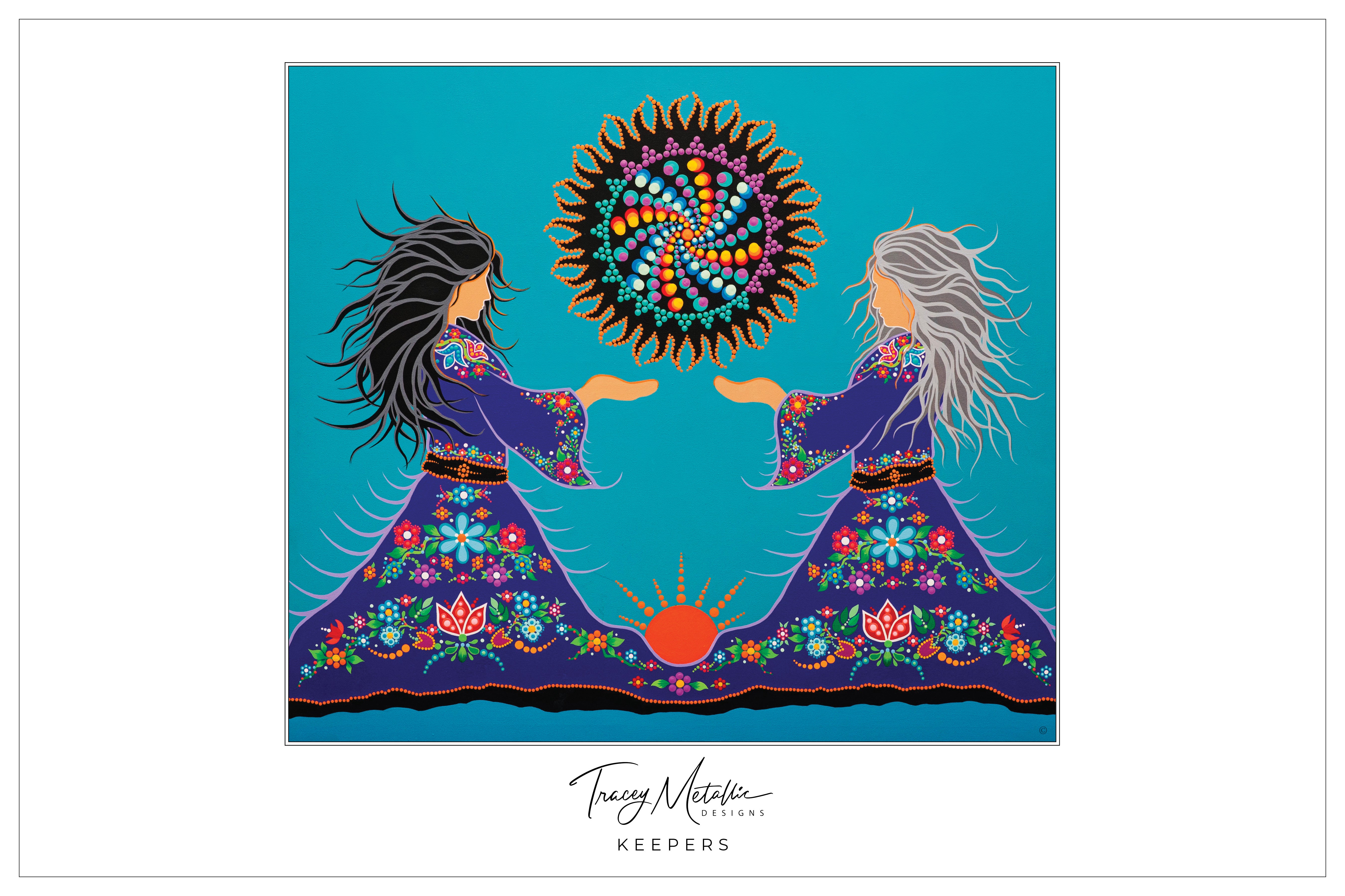 Keepers Print – Tracey Metallic Designs